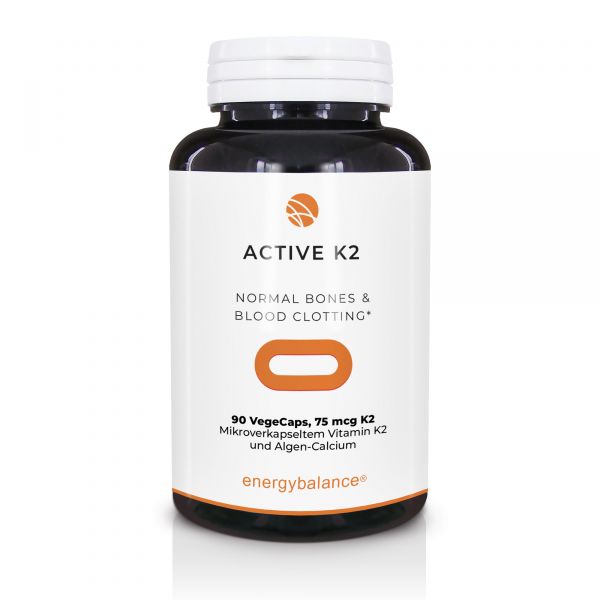 Vitamin K2 active advanced MK-7 75µg, 90 VegeCaps