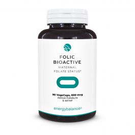Folic Acid Bio-Active Folate 5-MTHF 600µg, 90 VegeCaps